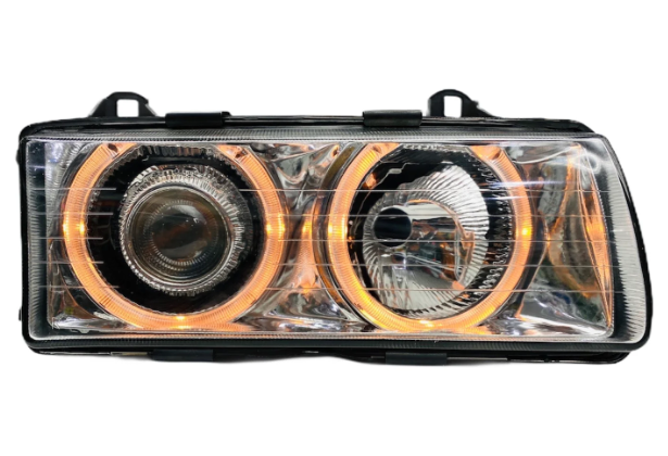 BMW E36 Headlight Angel Eye Chrome – IQCUSTOMZ